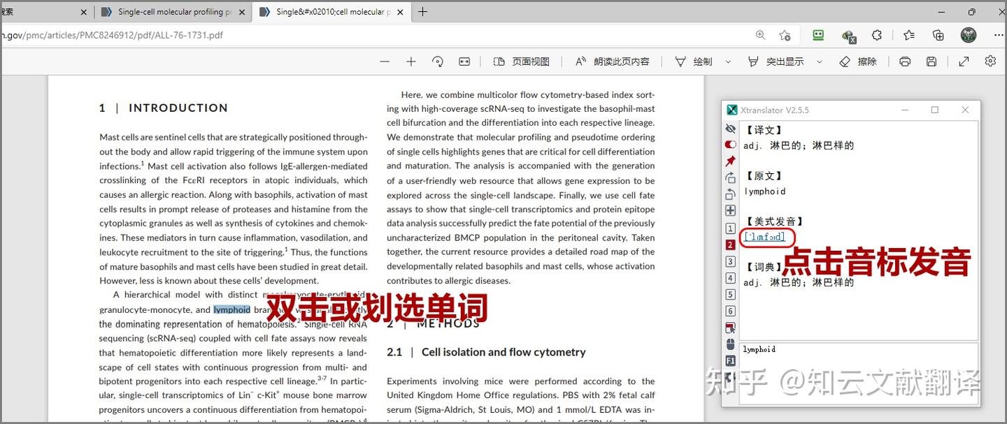 不想把PDF下载下来？可使用xtranslator阅读翻译 - 知乎
