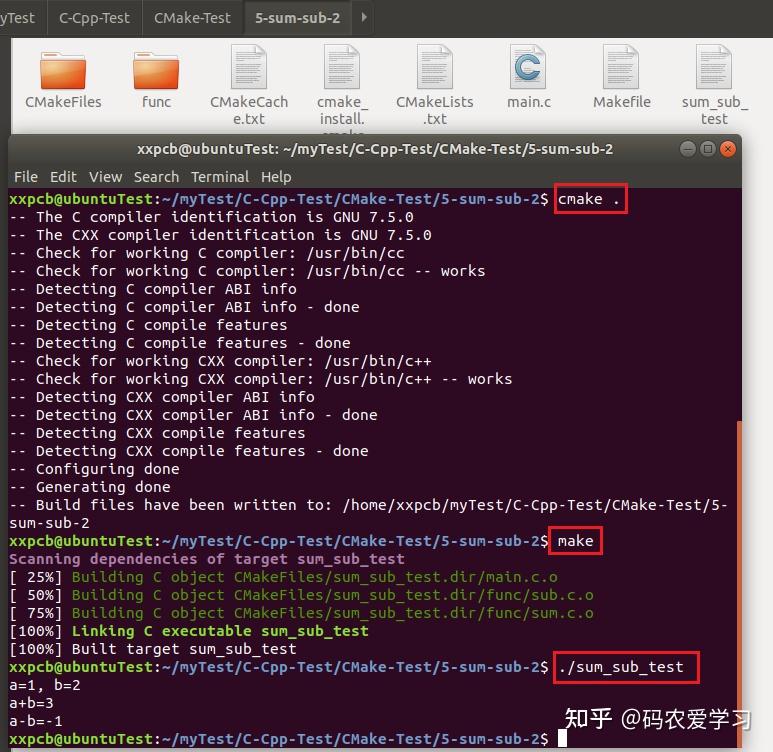 cmake产生结果是sln还是makefile。cmake ..和cmake .区别是啥。？ - 知乎