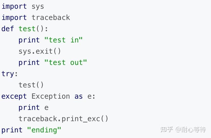 python exit()与quit()的区别是什么？ - 知乎
