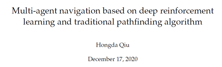 Multi-agent pathfinding 传统方法和强化学习结合的多智能体路径规划 - 知乎