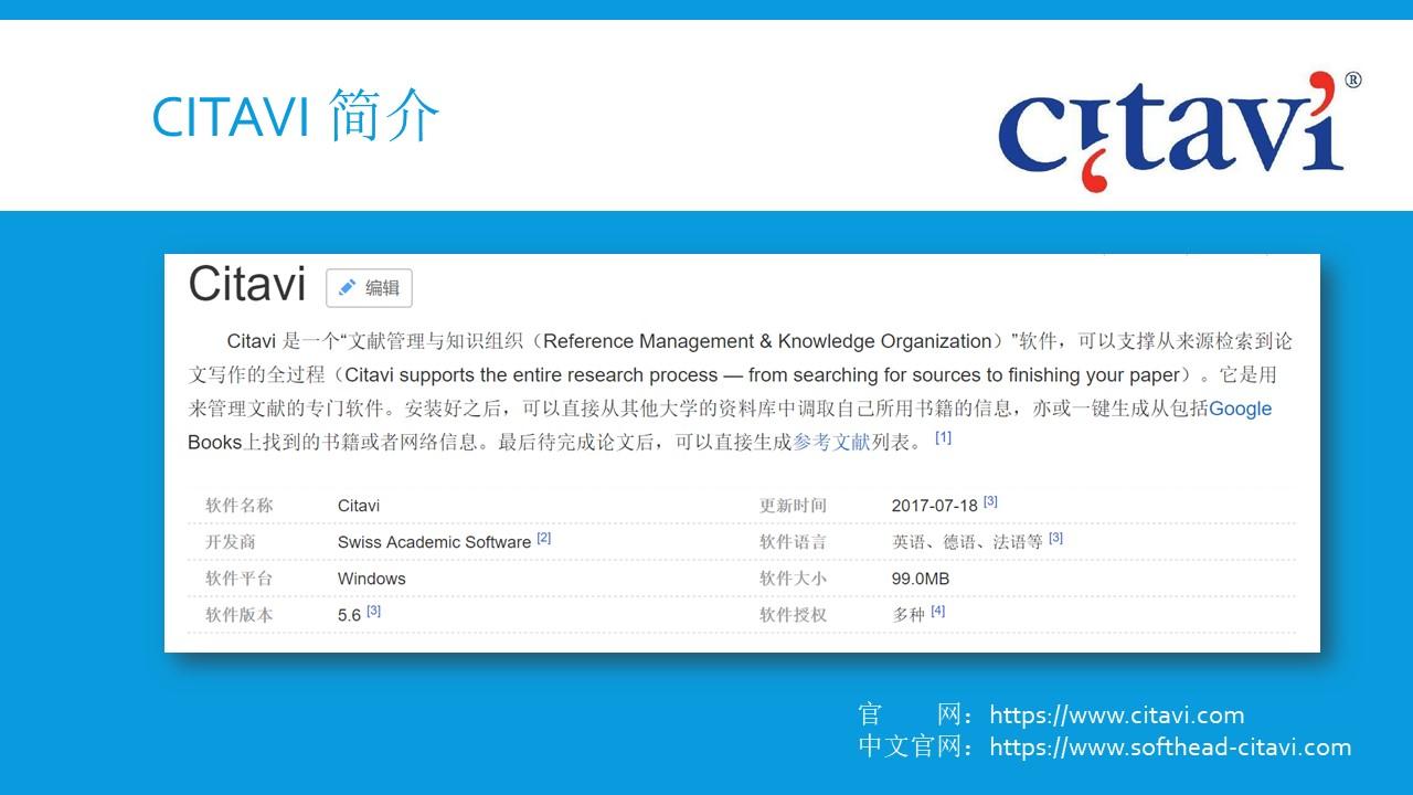 文献管理软件的使用——以Citavi为例（1）文献管理软件及Citavi简介 - 知乎