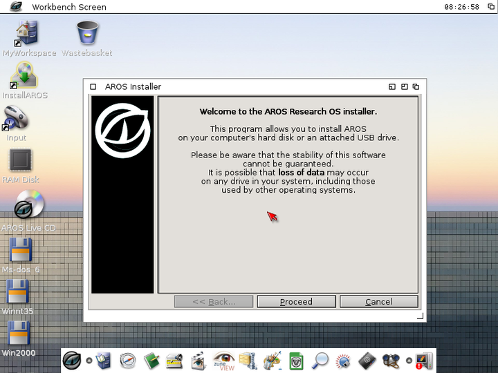 穿越时间·安装你没见过的AROS操作系统Icaros Desktop Light 2.3.0 - 知乎