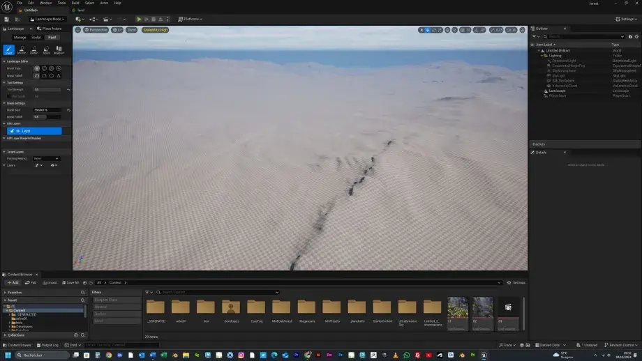 Unreal|使用UE5.4设置程序化地形 - 知乎