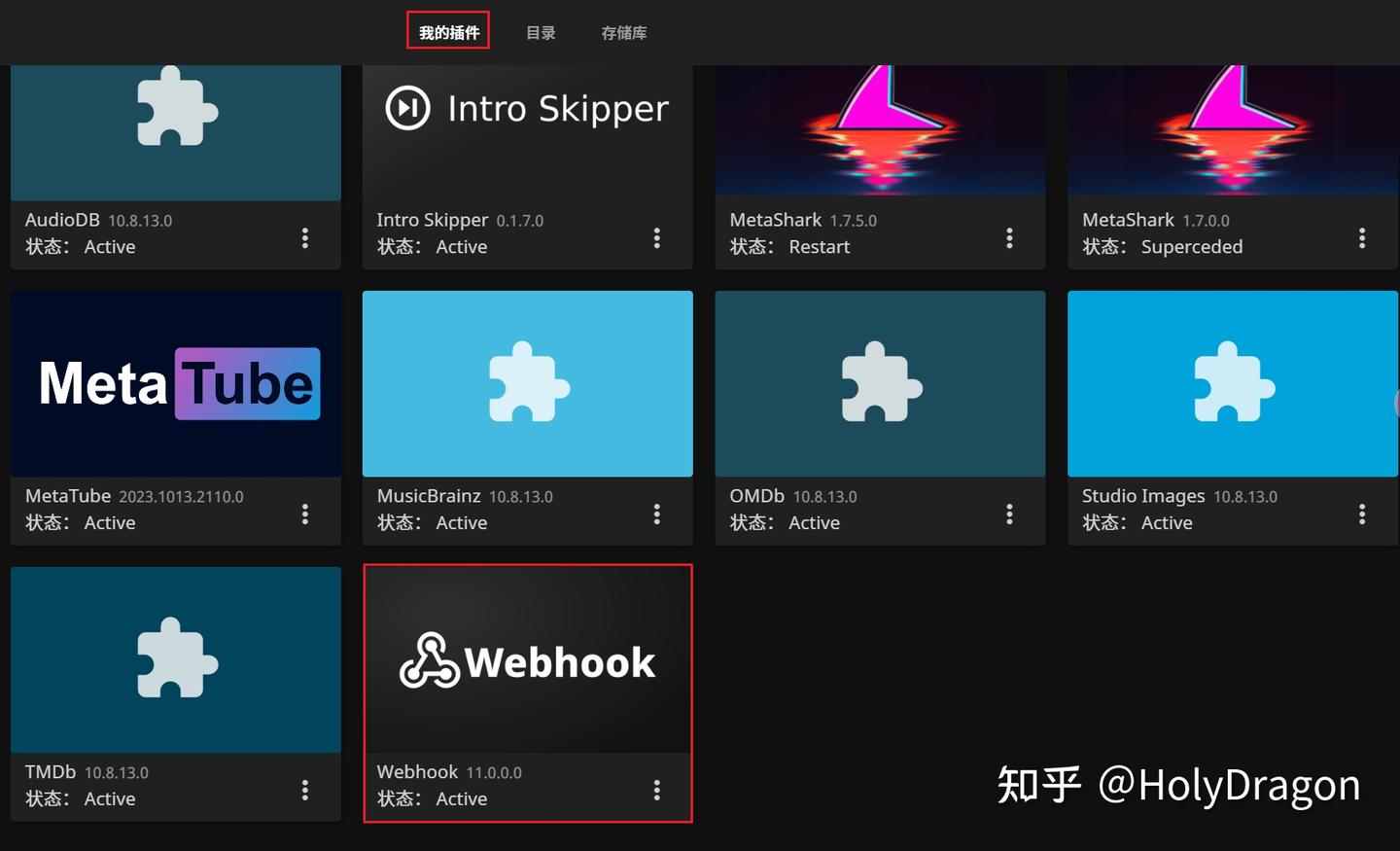 Jellyfin 刮削豆瓣及小姐姐插件、webhook插件、跳过片头插件 - 知乎