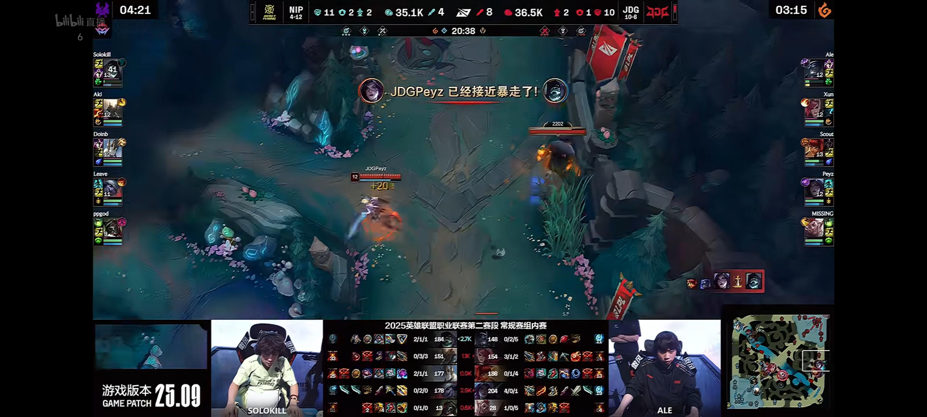 LPL 2025 赛季第二赛段组内赛NIP 0:2 JDG，如何评价这场比赛？ - 知乎