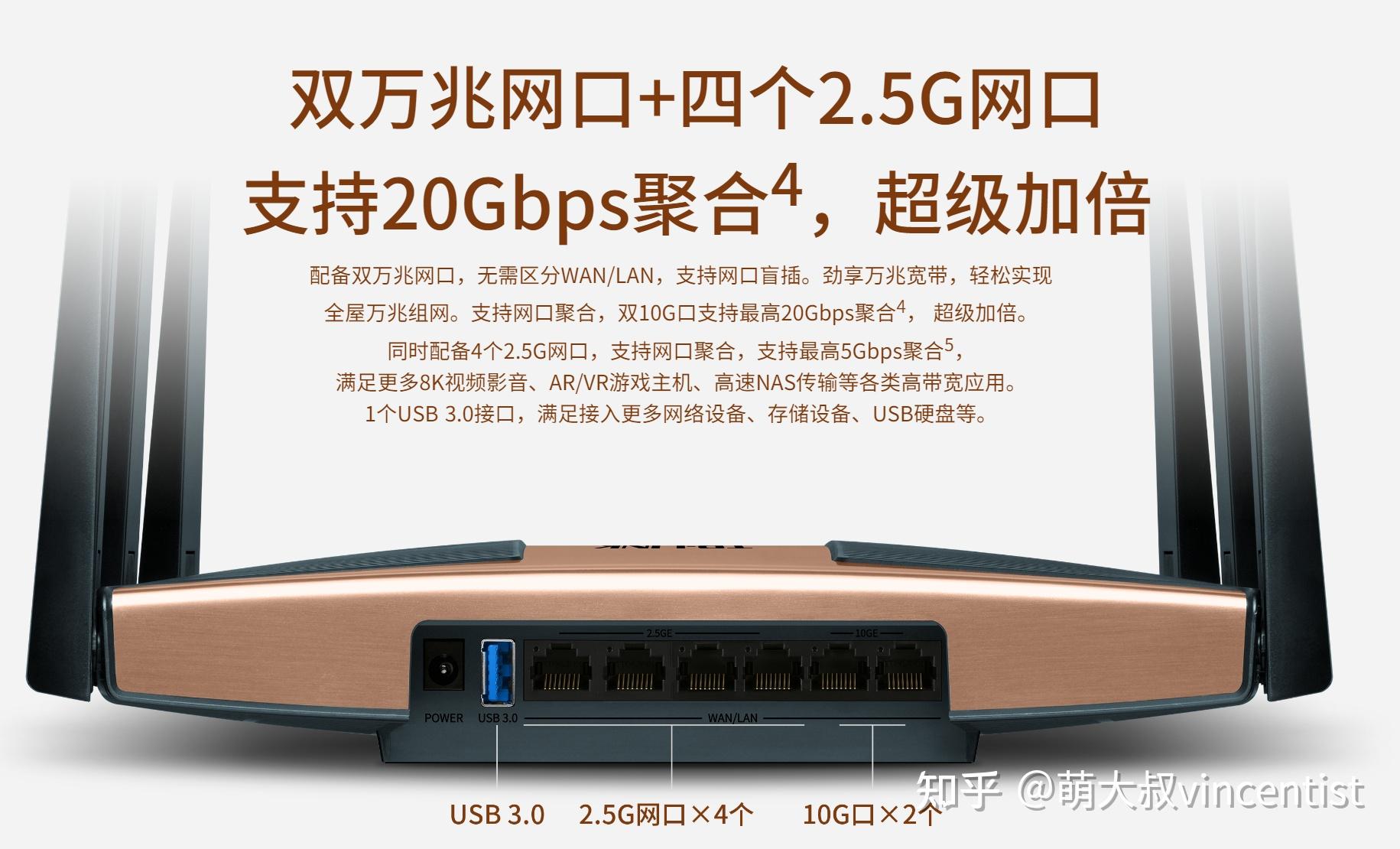 拥有多个2.5G网口或者10G网口的路由器有哪些？ - 知乎