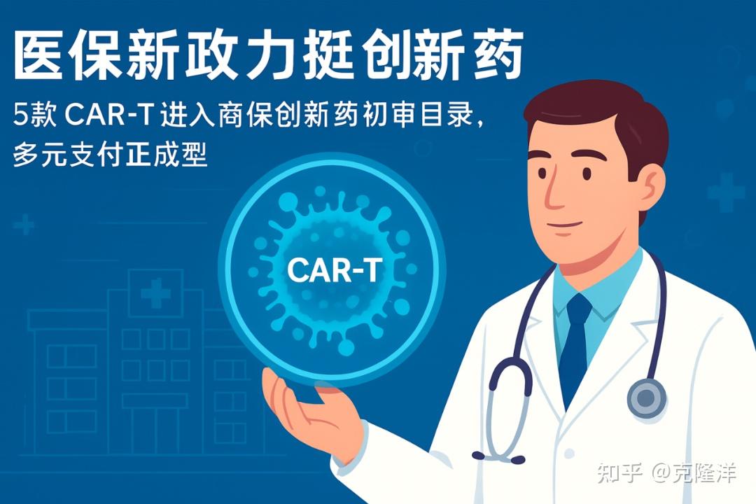 我国9款CGT疗法上市：干细胞、基因各1款，CAR-T占7款，正为全球输出“中国方案” - 知乎