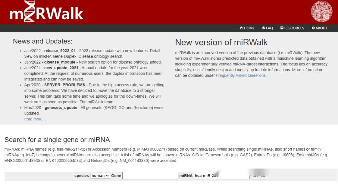 miRNA靶基因的集大成者，miRWalk数据库 - 知乎