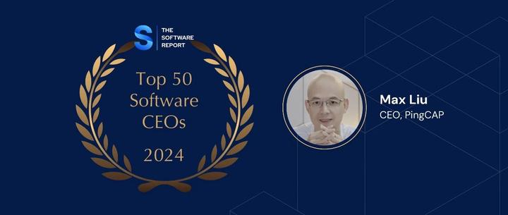 TiDB 的 CEO 刘奇被评为 2024 年软件首席执行官 50强 - 知乎