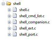 移植litter-shell到裸机stm32F103 - 知乎