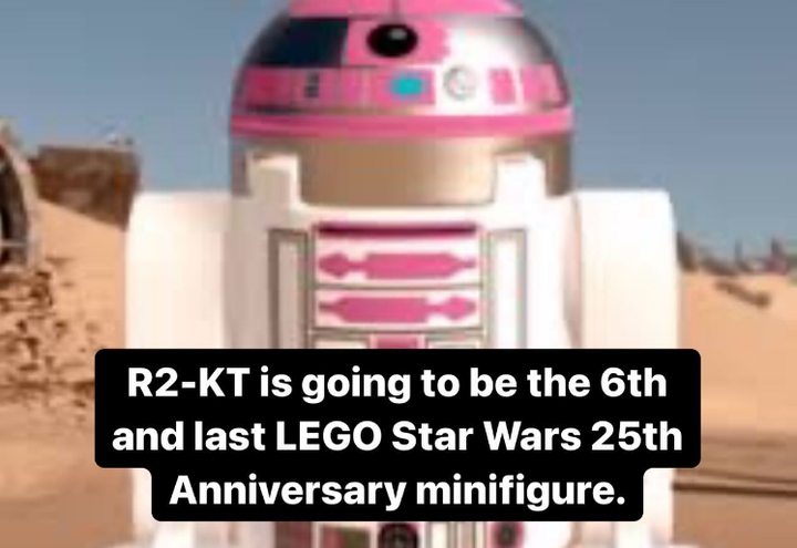 据传R2-KT将作为乐高星球大战25周年纪念人仔出现 - 知乎