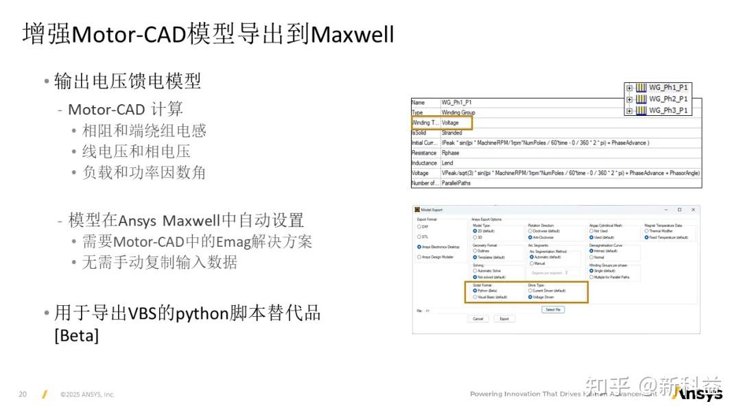 技术分享 | Ansys Motor-CAD 与 Maxwell 2025R1 协同实现电机领域再增强 - 知乎