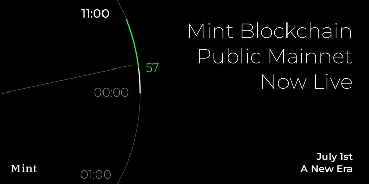 Mint Blockchain 正式发布 Public Mainnet，面向社区开放网络！ - 知乎