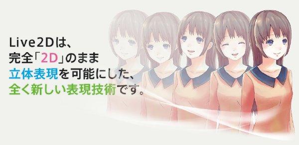 live 2D技术：让2D角色动起来的障眼法 - 知乎