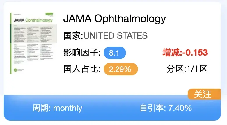 JAMA Ophthalmology：机器学习回归+机器学习分类+列线图=预测近视的长期未来 - 知乎