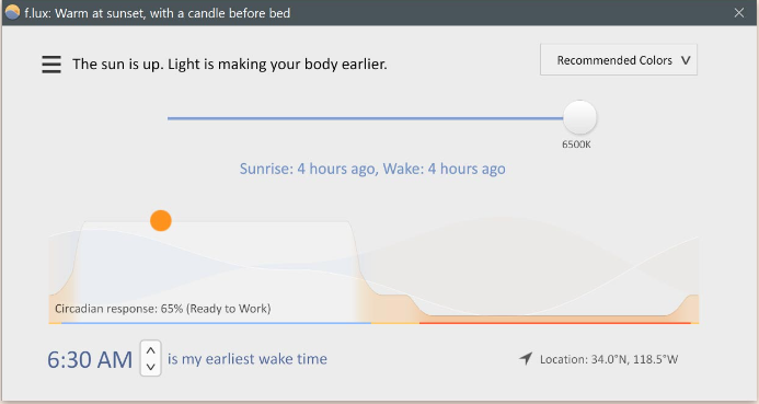 f.lux一款超级好用免费护眼软件 - 知乎