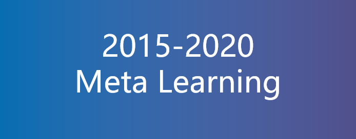 【Meta Learning】元学习论文整理 - 知乎