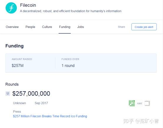 Filecoin】史上最高价的ICO项目 - 知乎