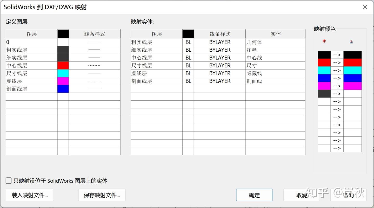 SW文件导CAD的方法、遇到的问题和解决方式 - 知乎