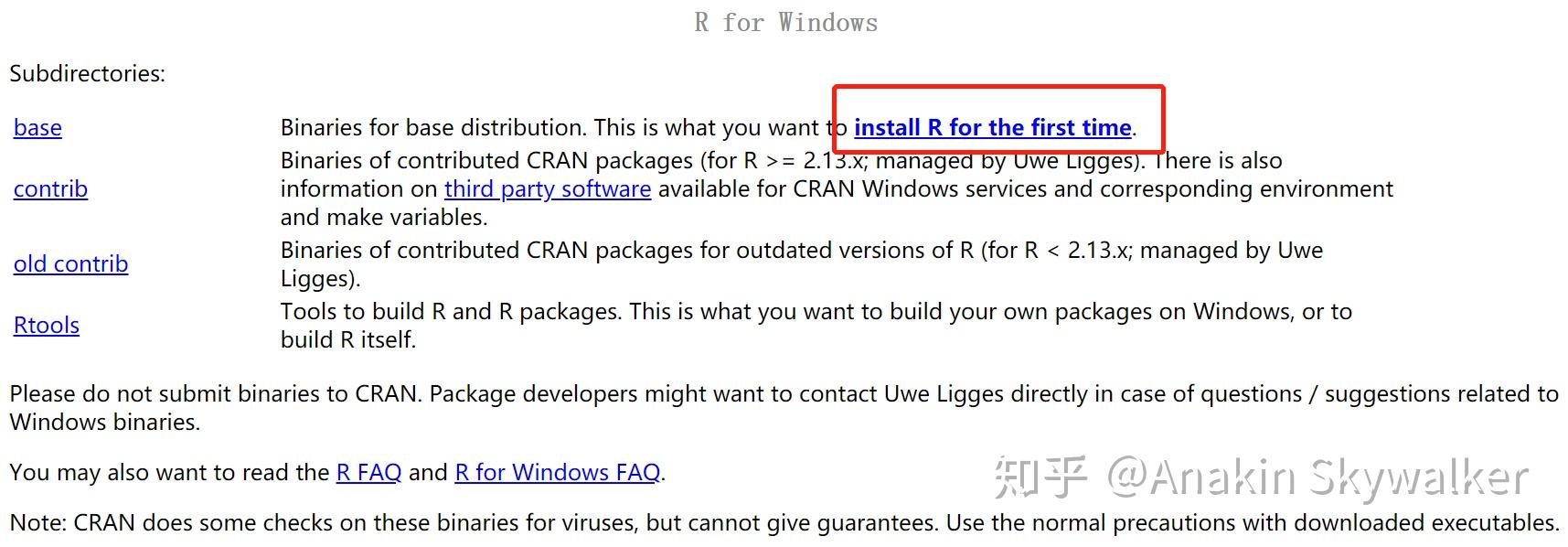 如何安装R与Rstudio - 知乎