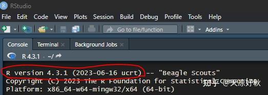 R Studio选择R版本 - 知乎