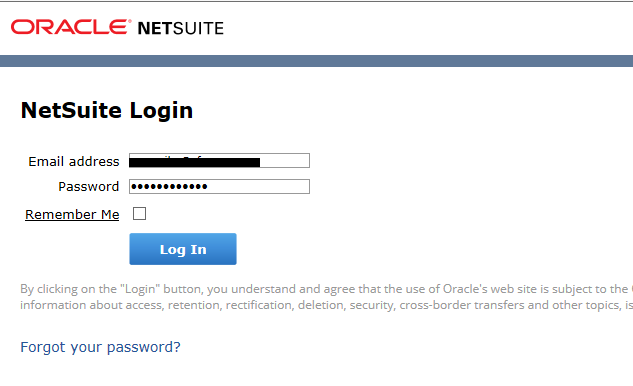 Netsuite登录之初体验 - 知乎