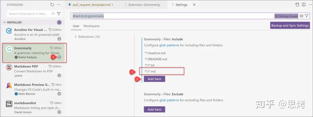 【Doc as Code】Grammarly plug-in for Visual Studio Code（免费语法与拼写检查插件！） - 知乎