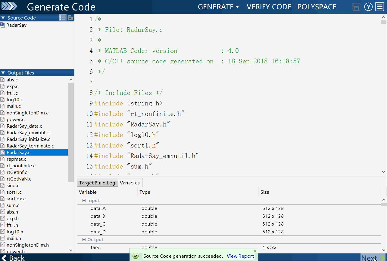 利用 MATLAB Coder 将M代码生成C/C++代码 - 知乎