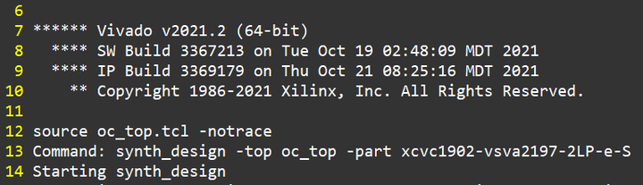 Vivado log文件包含什么信息（1） - 知乎