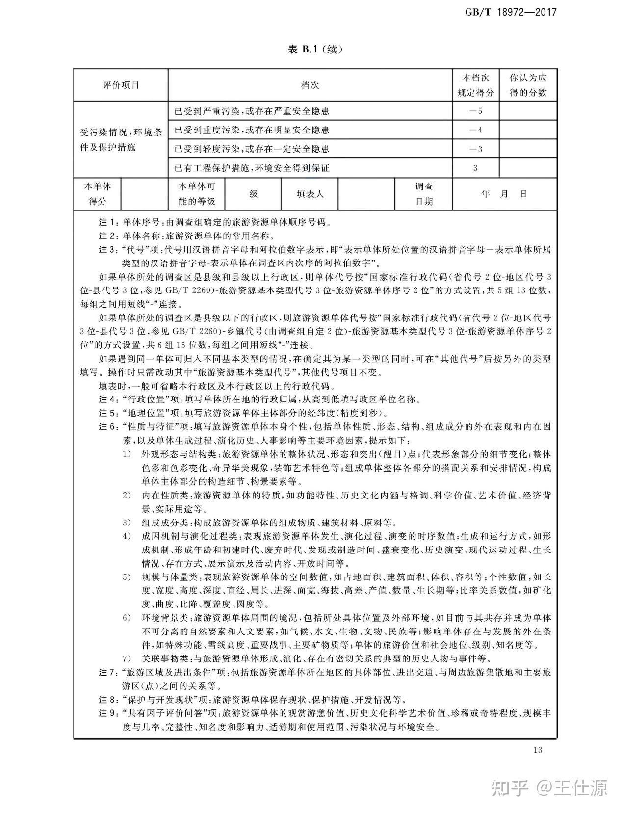 旅游资源分类、调查与评价（GBT 18972—2017） - 知乎