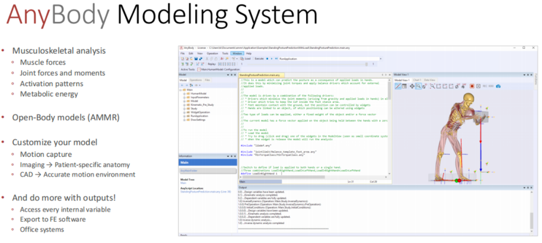 AnyBody肌肉骨骼模型在辅助装置设计中的应用 - 知乎