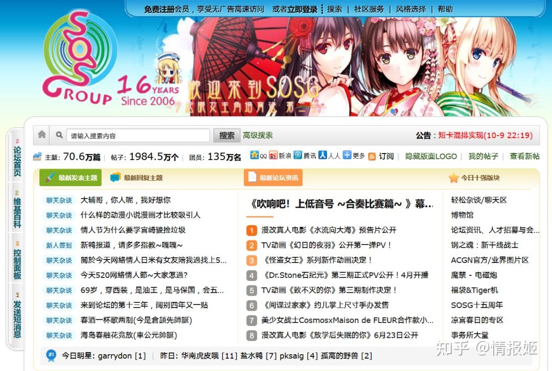 2023年了，为什么还有人泡二次元论坛 - 知乎