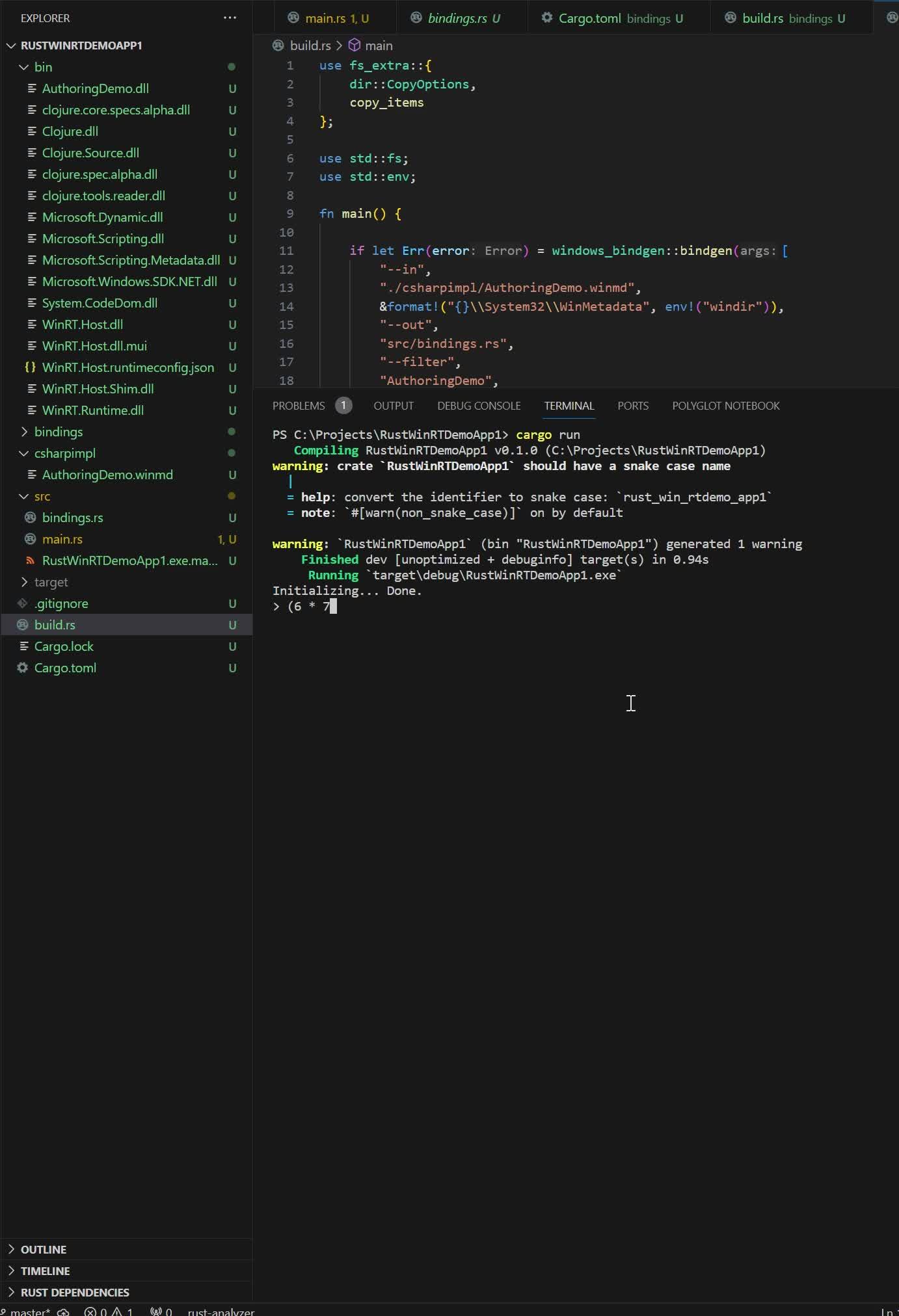 C 缝合怪:实现 Clojure(lisp 语族)repl,导出函数供 Rust 调用,winrt 版 知乎