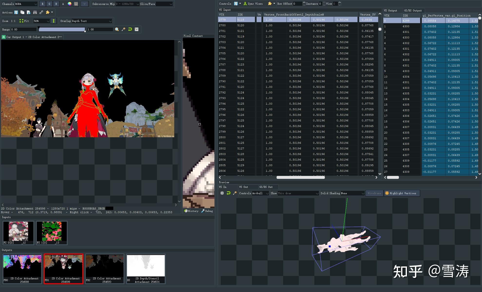 renderdoc 逆向反汇编 unity shader，变换矩阵MVP参数逆向提取说明，模型提取导入unity预处理说明 - 知乎