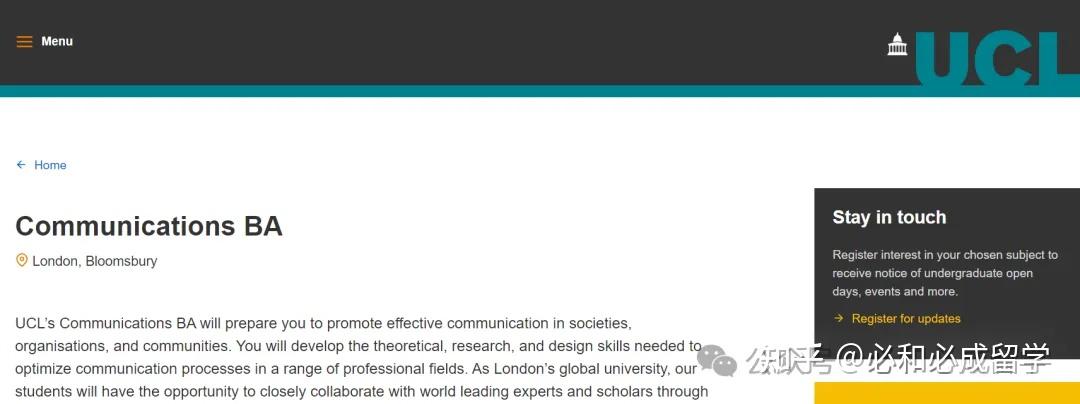 又有新动作？盘点UCL新开6个本科专业，2025年申请英国G5可冲！ - 知乎