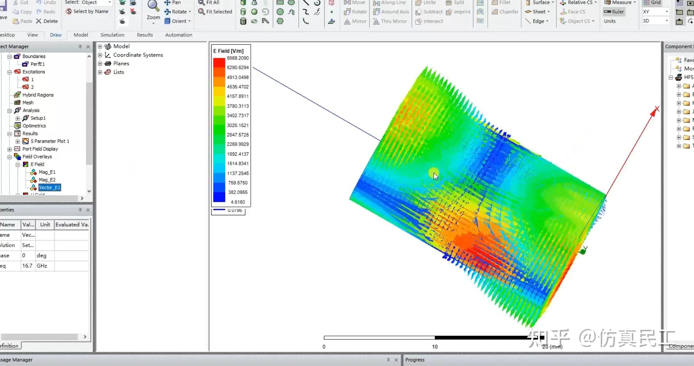 使用ANSYS HFSS对圆波导进行仿真分析 - 知乎