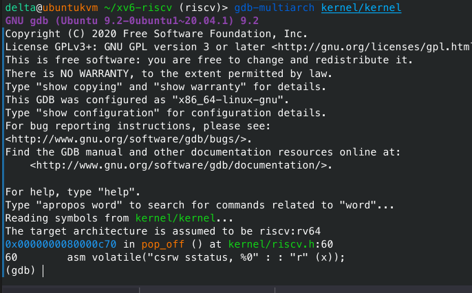 从零开始使用Vscode调试XV6 - 知乎