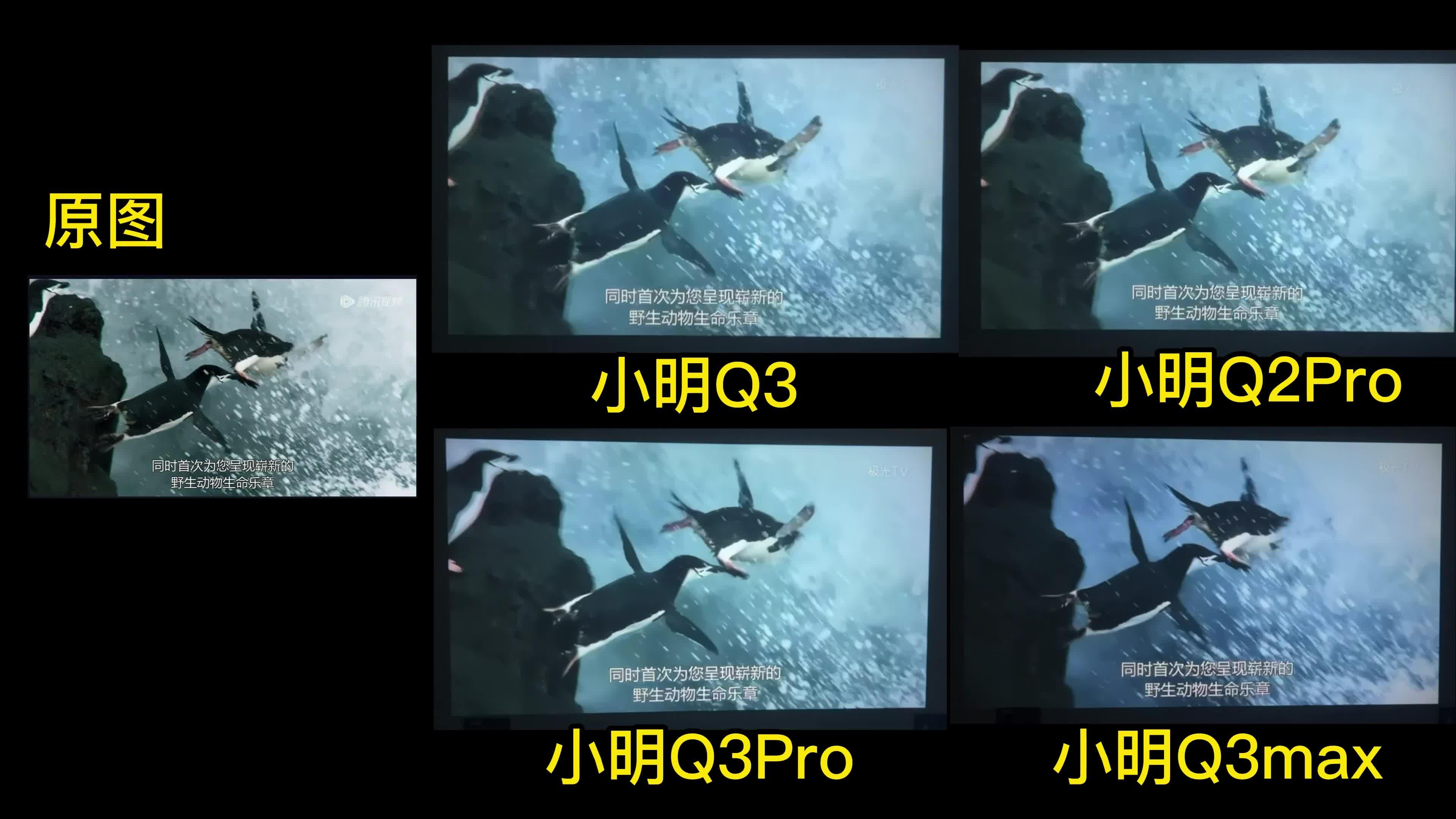 2023千元小明投影全系列测评：小明Q3、小明Q2Pro、小明Q3pro、小明Q3max