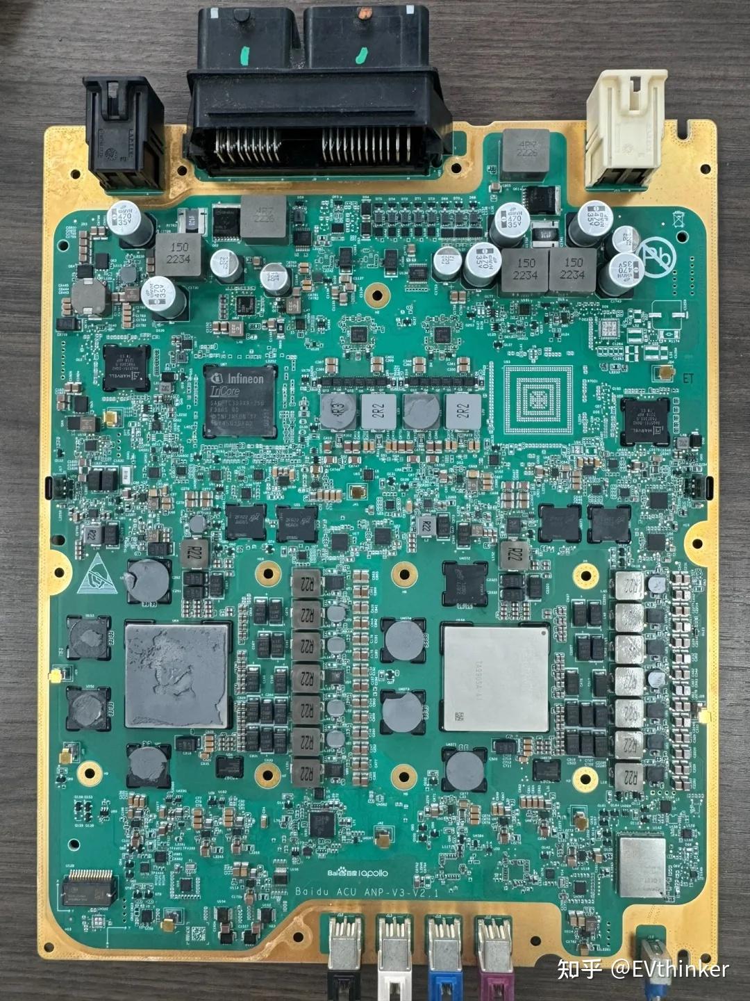 新能源汽车智能驾驶控制器的电路板PCB鉴赏 - 知乎