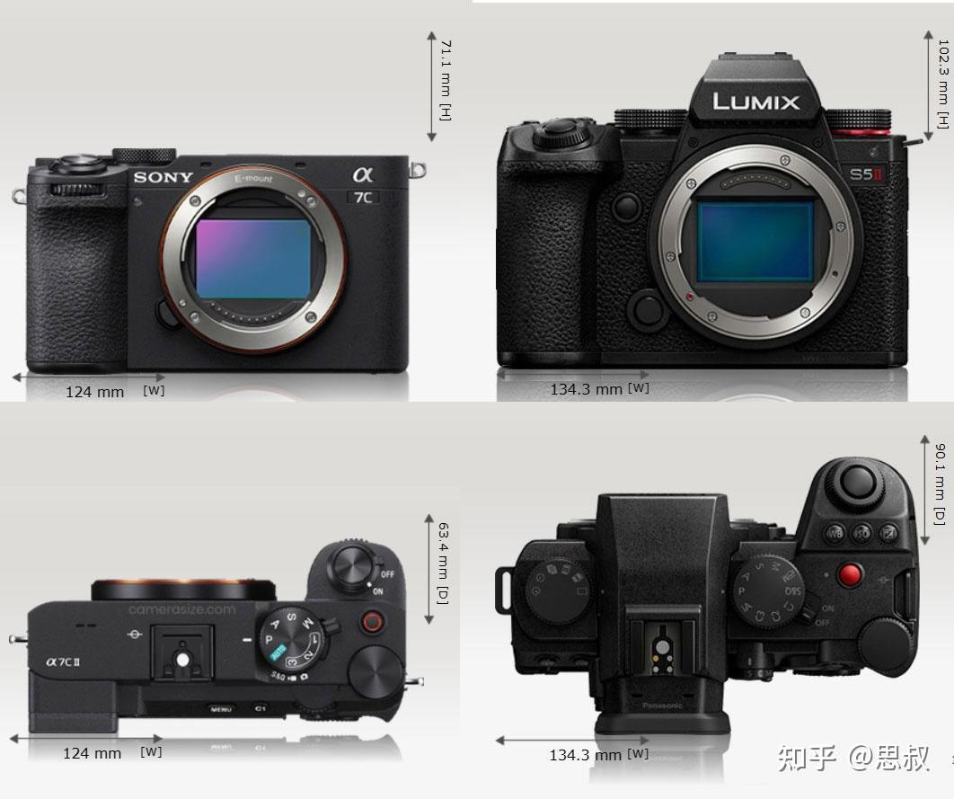 618想买个相机，索尼a7c2和松下s52怎么选啊? - 知乎