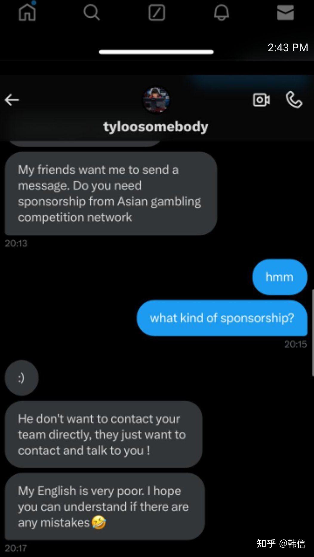 如何评价CNCS选手Somebody直播回应组织假赛、开挂内容？ - 知乎