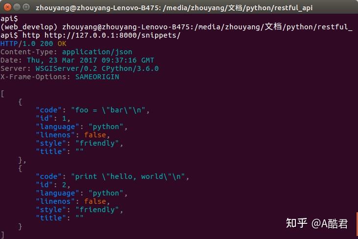 python django 如何实现restful api - 知乎