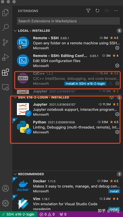 Vscode通过ssh转发连接远程服务器进行python编程 知乎