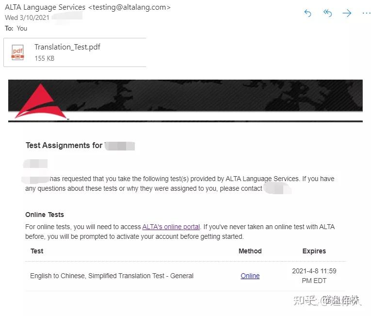 ALTA翻译证书 - 知乎