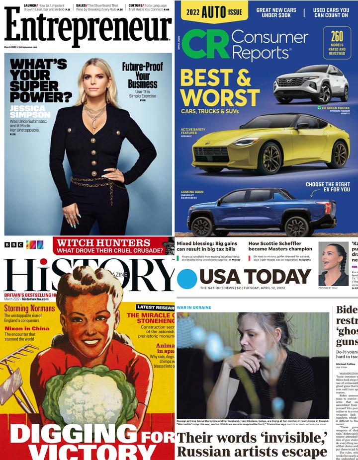 【摩诃杂志】今日美国USATODAY等杂志电子版04-16更新 - 知乎