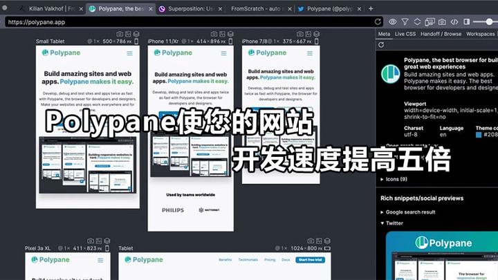 Polypane使您的网站开发速度提高五倍 - 知乎
