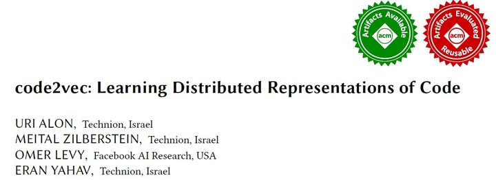 Code2Vec: 通过Code Embedding预测代码片段的语义特征 - 知乎