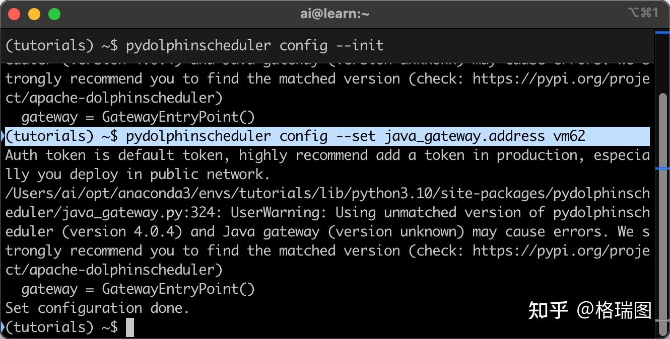 PyDolphinScheduler-0001-新手入门 - 知乎