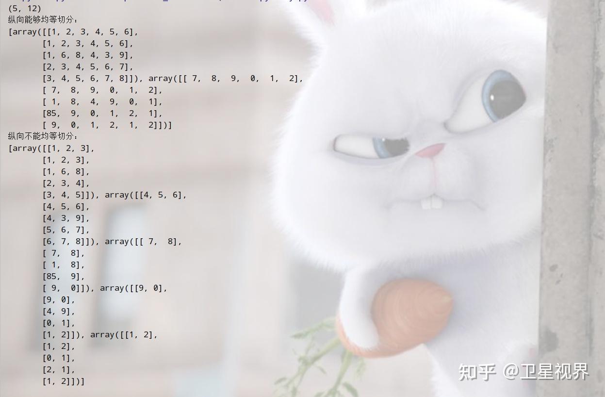 python-numpy常用方法总结(万字大章，看这一篇就够了，持续更新！) - 知乎